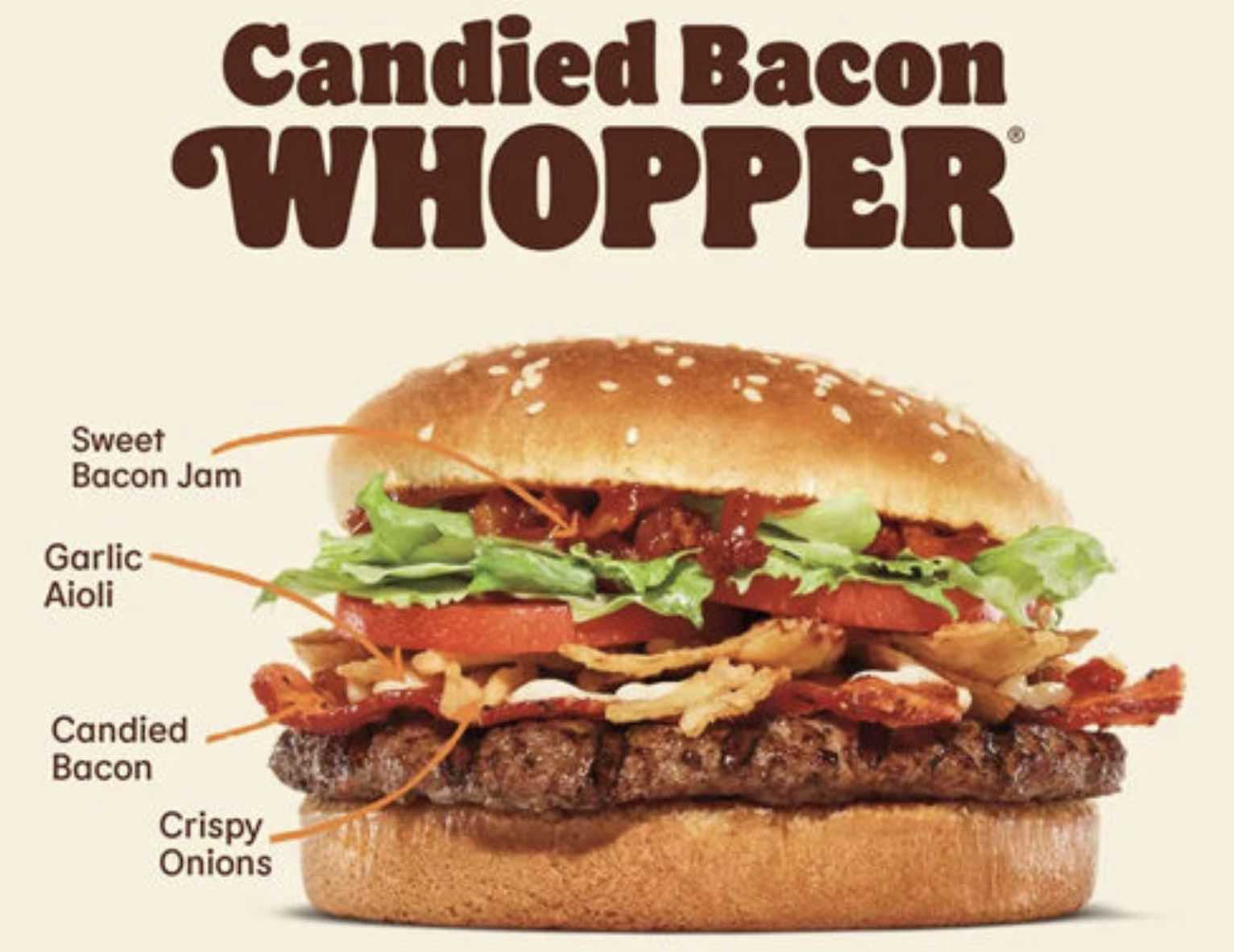 Burger King Adds ‘Candied Bacon Whopper’ to its Menu – The Gotham Reporter
