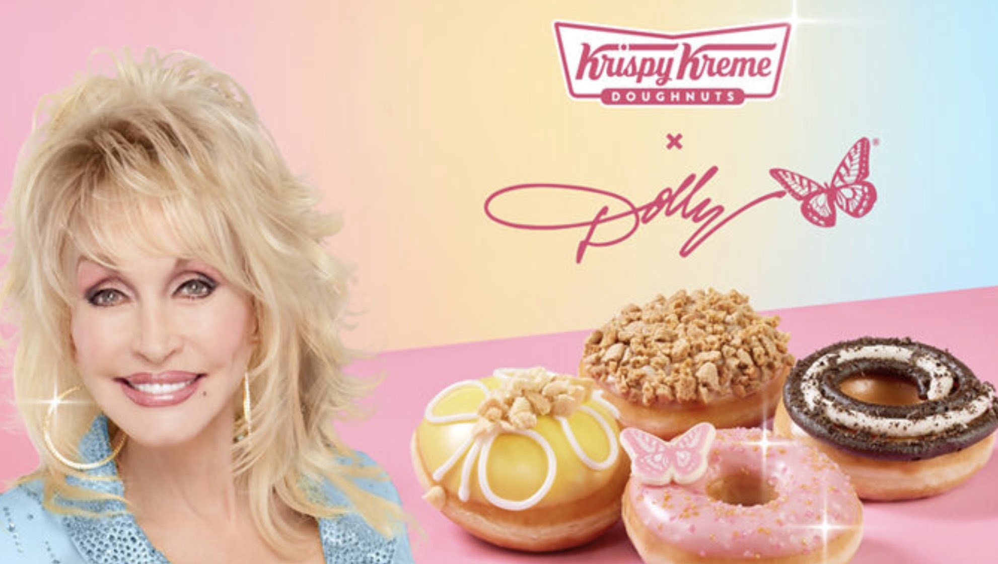 Krispy Kreme Partners With Dolly Parton for ‘Southern Sweets ...
